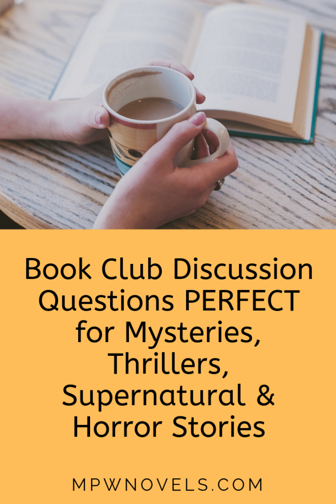 Book Club Discussion Questions PERFECT for Psychological Thrillers ...