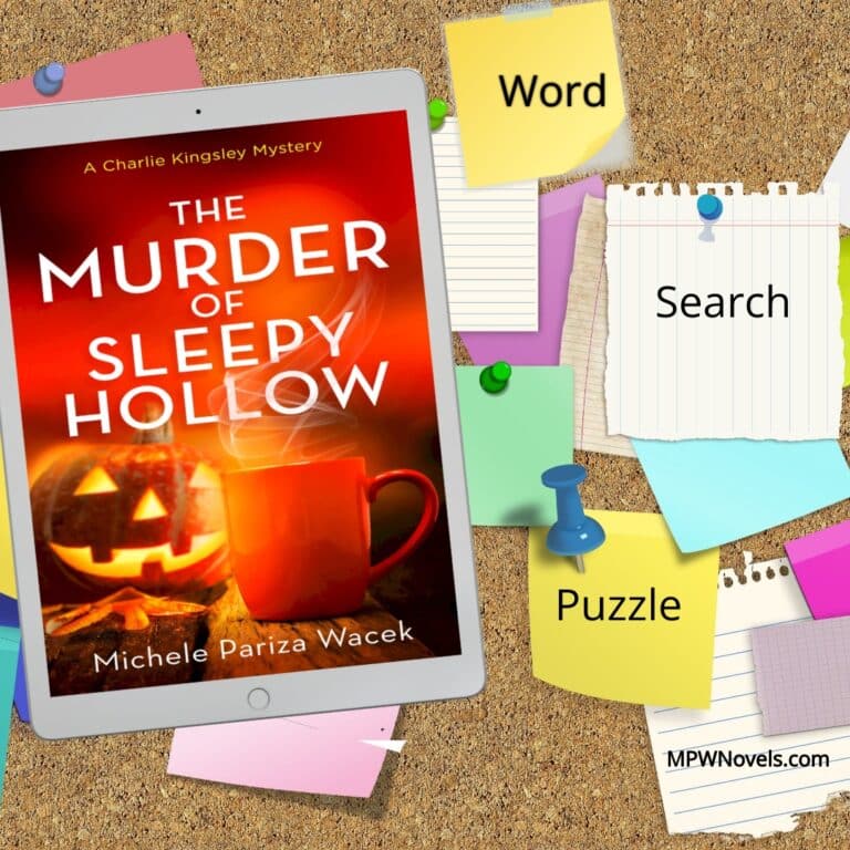 "The Murder of Sleepy Hollow" Word Search Puzzle - Michele Pariza Wacek